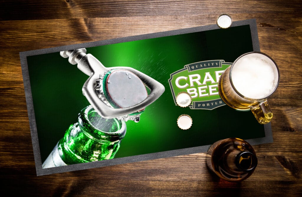 Bar-Matten, Tisch- und Tresen Matten | Teppiche bedruckt mit Ihrem Motiv